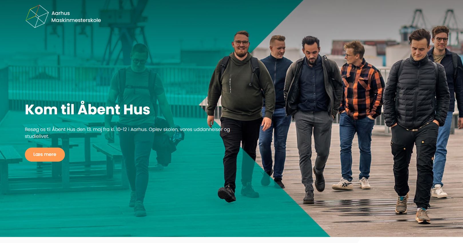 Kom til åbent hus på Aarhus Maskinmesterskole den 13. maj 2023